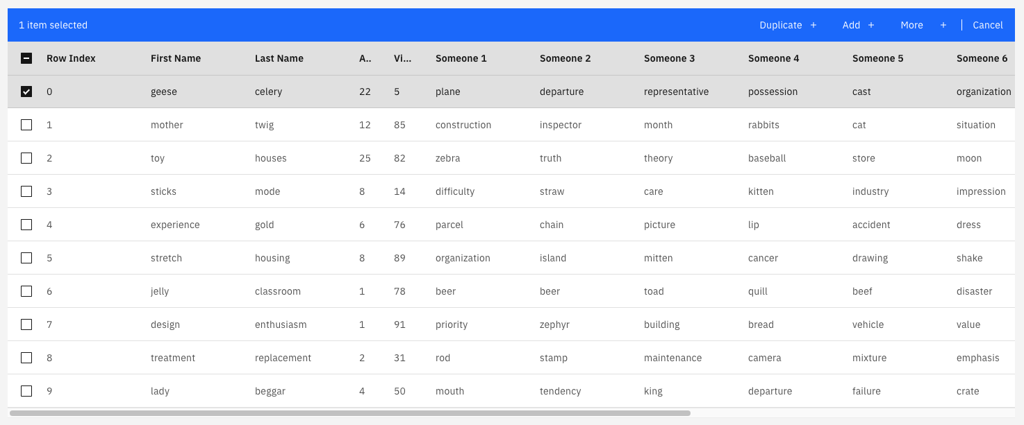 datagrid + Flyout + Search + Pagination - Codesandbox