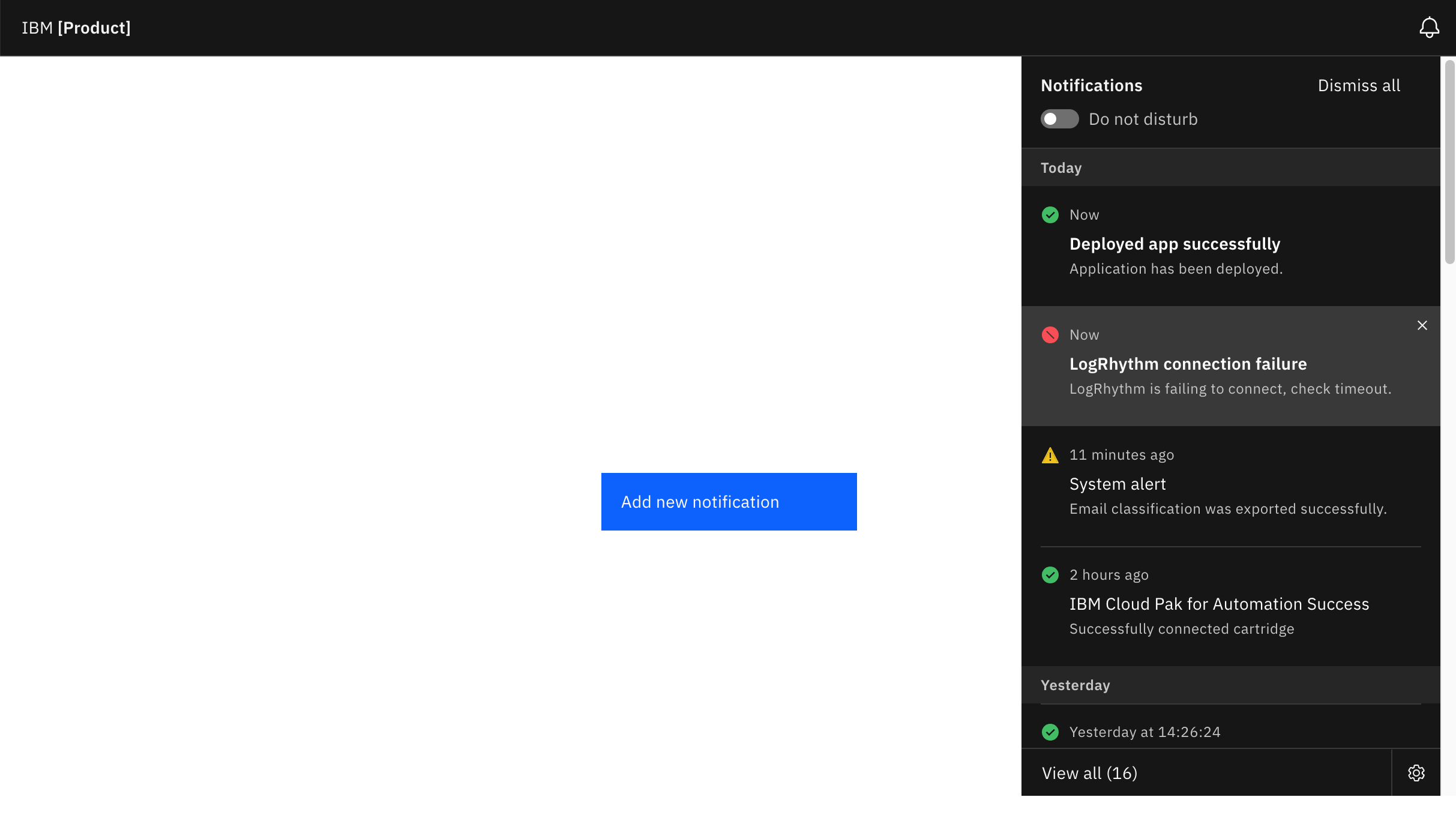 NotificationsPanel-component-example - Codesandbox
