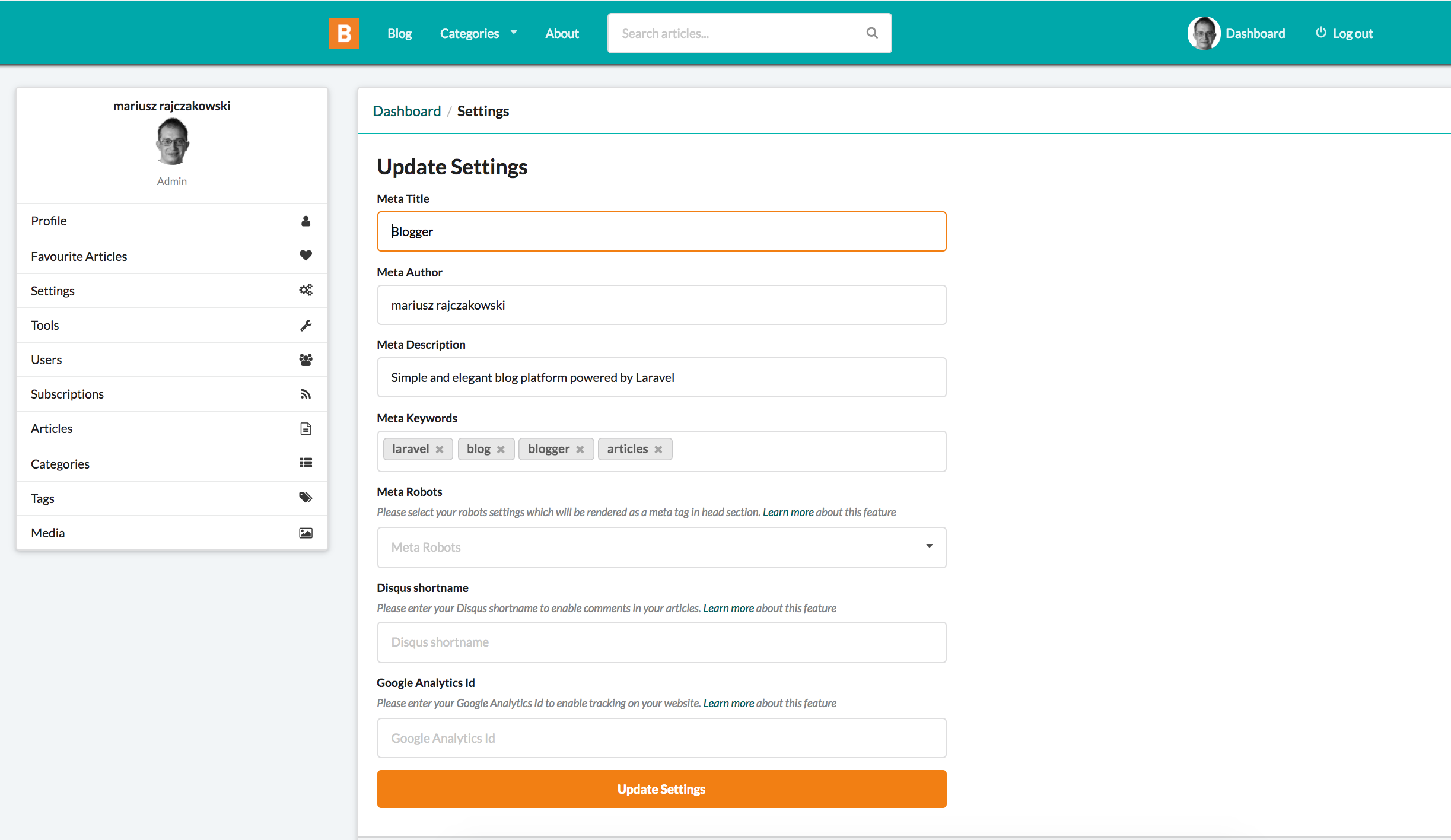 mariocoski/laravel-blogger - Packagist