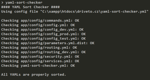 mhujer/yaml-sort-checker - Packagist