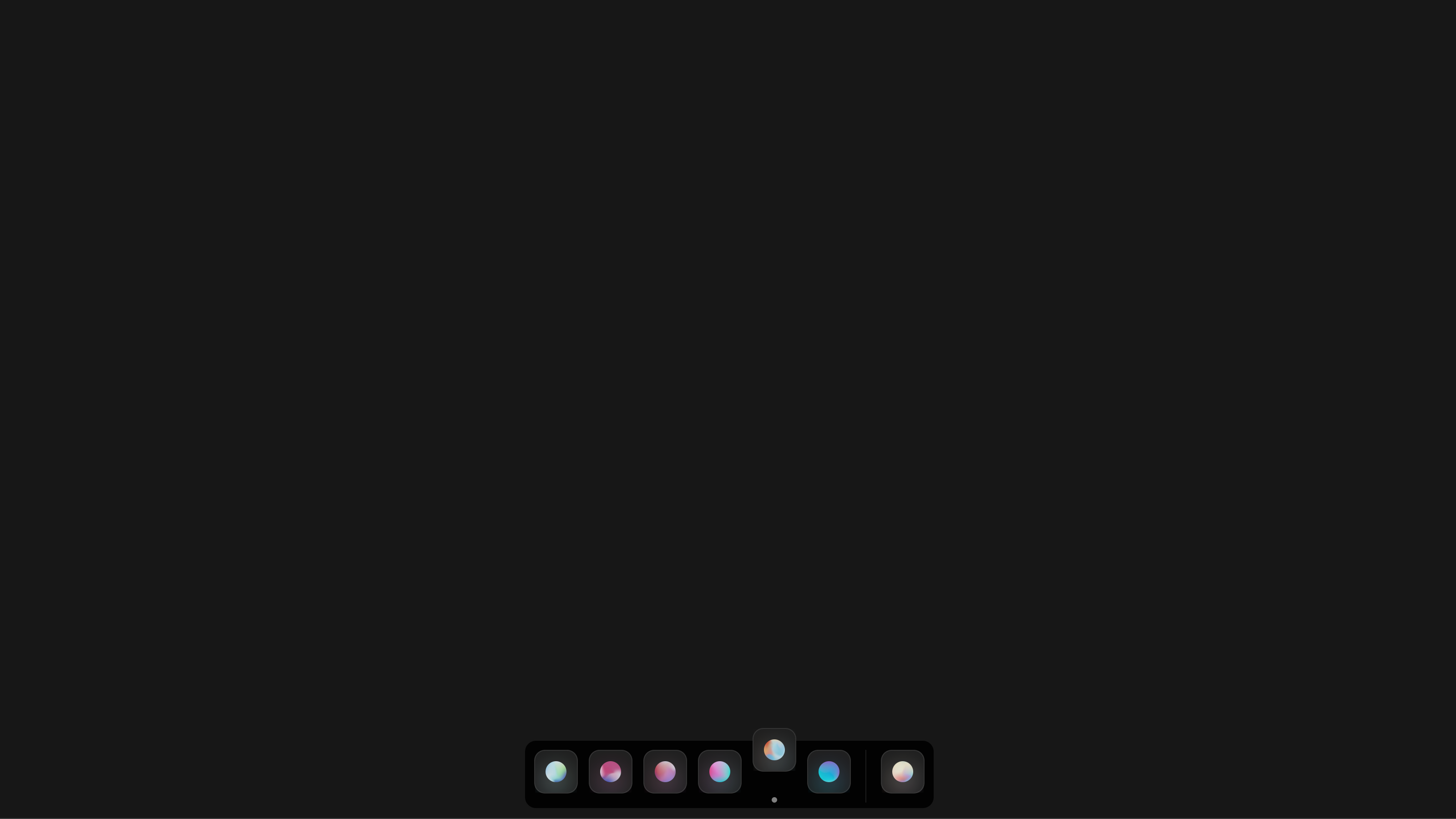 MacOS Dock - Codesandbox